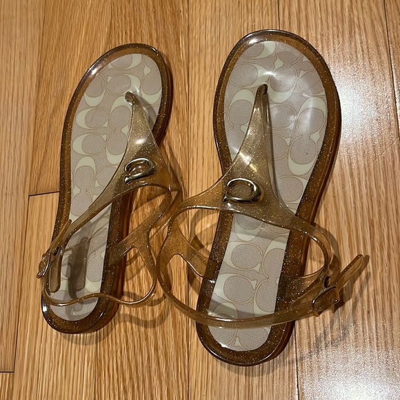 Coach | Shoes | Coach Jelly Sandals | Poshmark